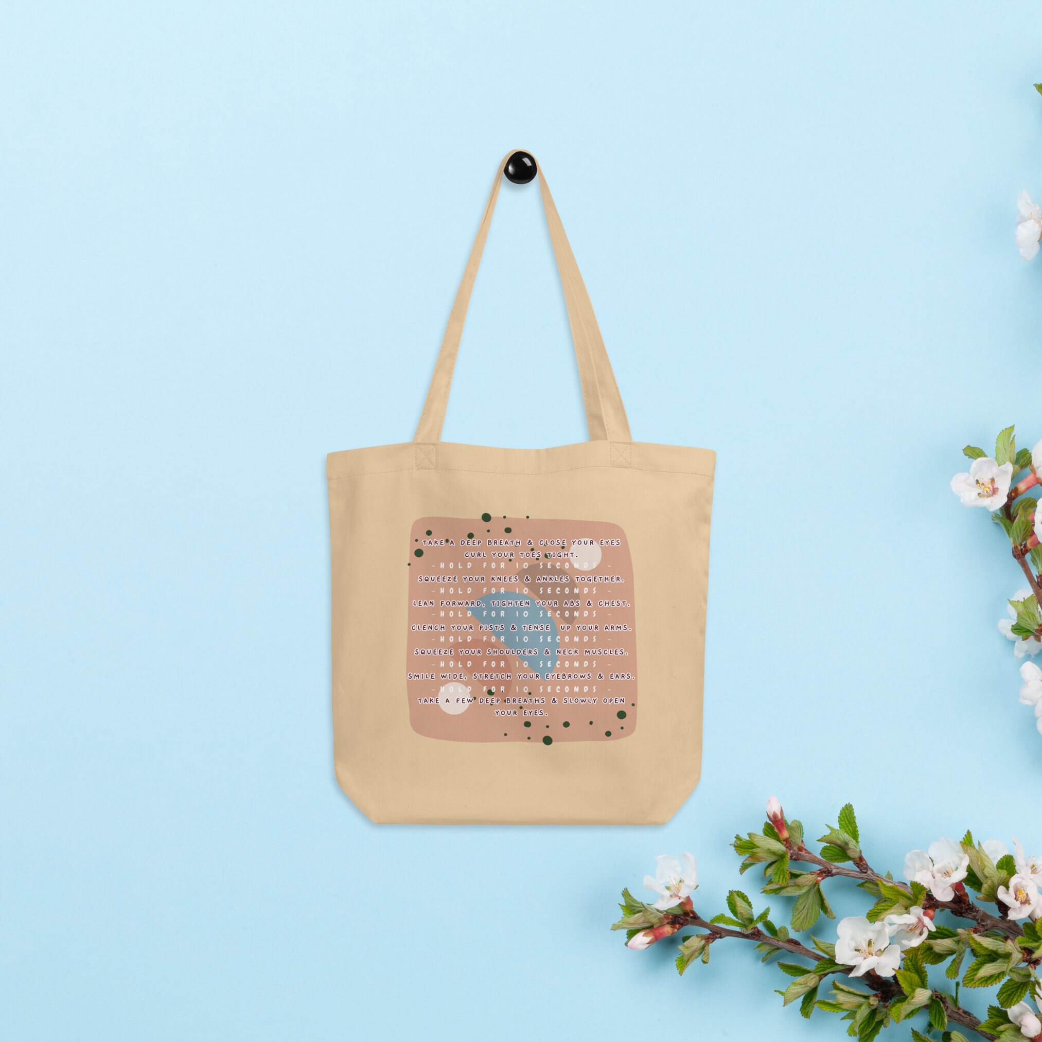 Therapy Time Tote Bag, Progressive Muscle Relaxation Counsellor ...