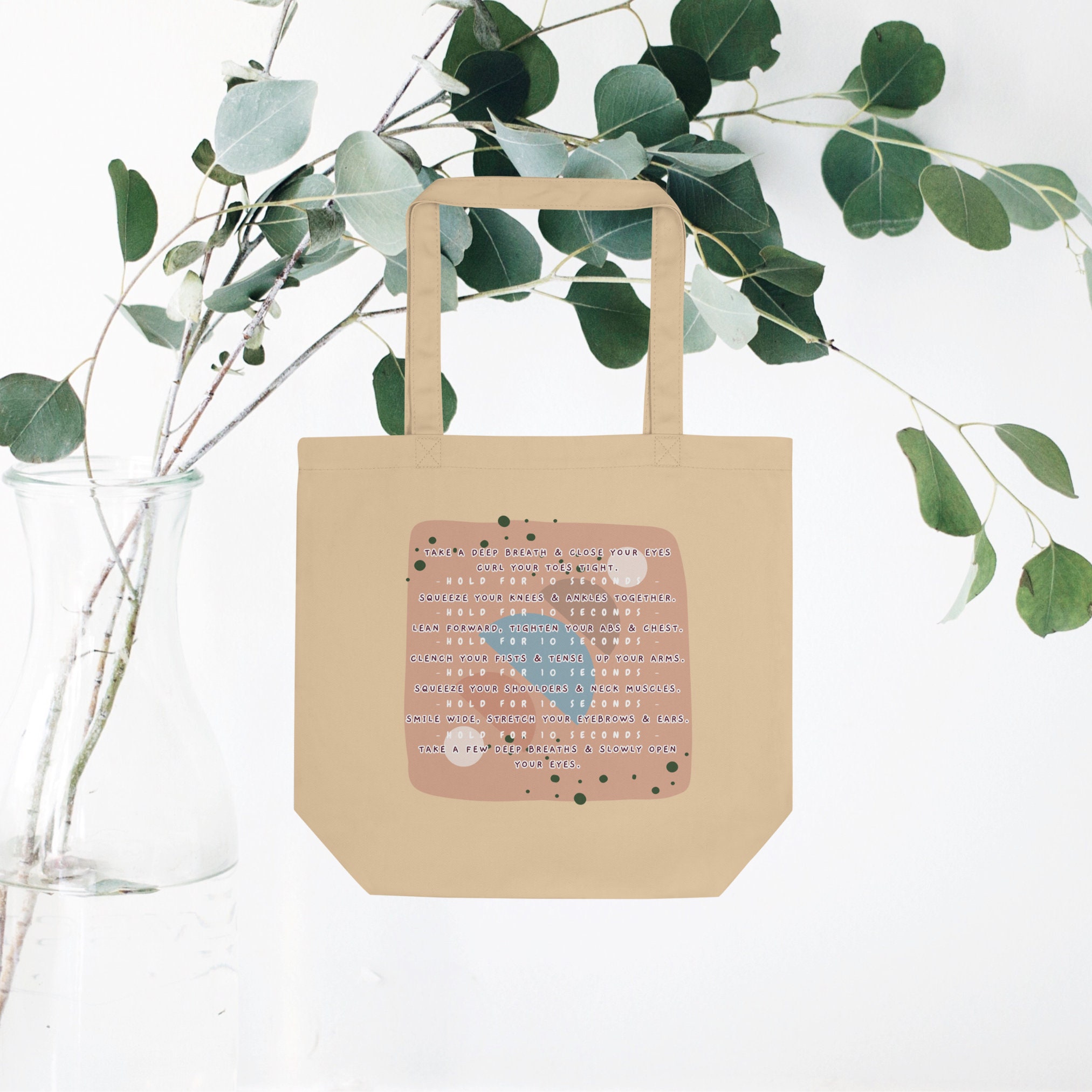 Therapy Time Tote Bag Progressive Muscle Relaxation - Etsy