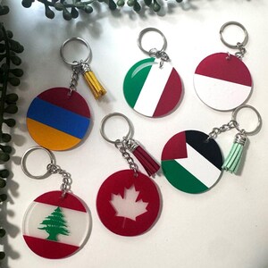Acrylic World Flag Keyrings – Travel Gifts, Souvenirs & Custom ...