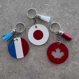 Acrylic World Flag Keyrings – Travel Gifts, Souvenirs & Custom ...