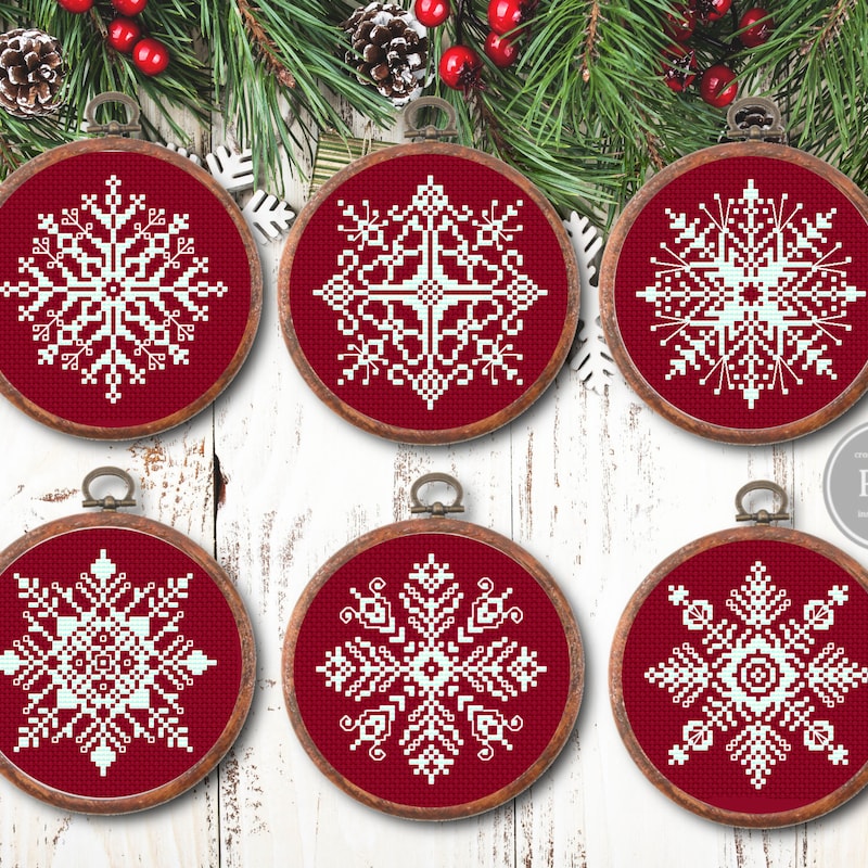 Cross Stitch Nordic Tree - Etsy