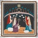 Nativity Cross Stitch Pattern Set of 4 Christmas Nativity Embroidery ...