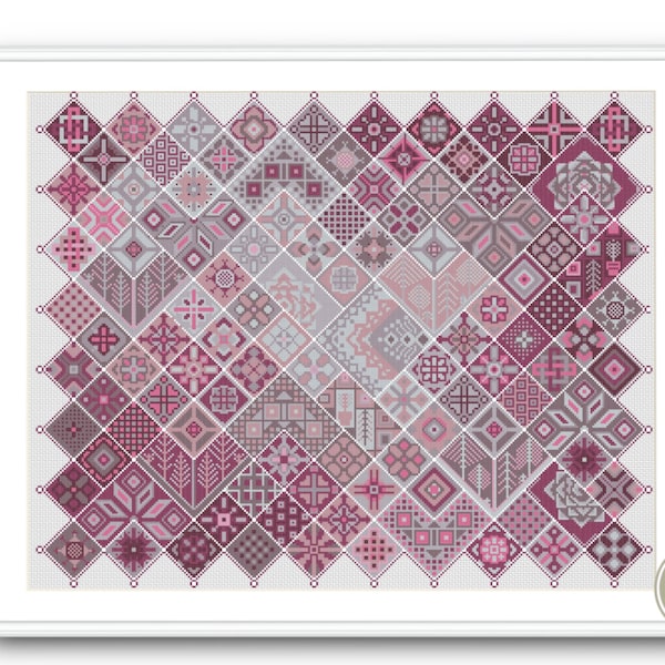 Dusty Rose Tiles - Etsy