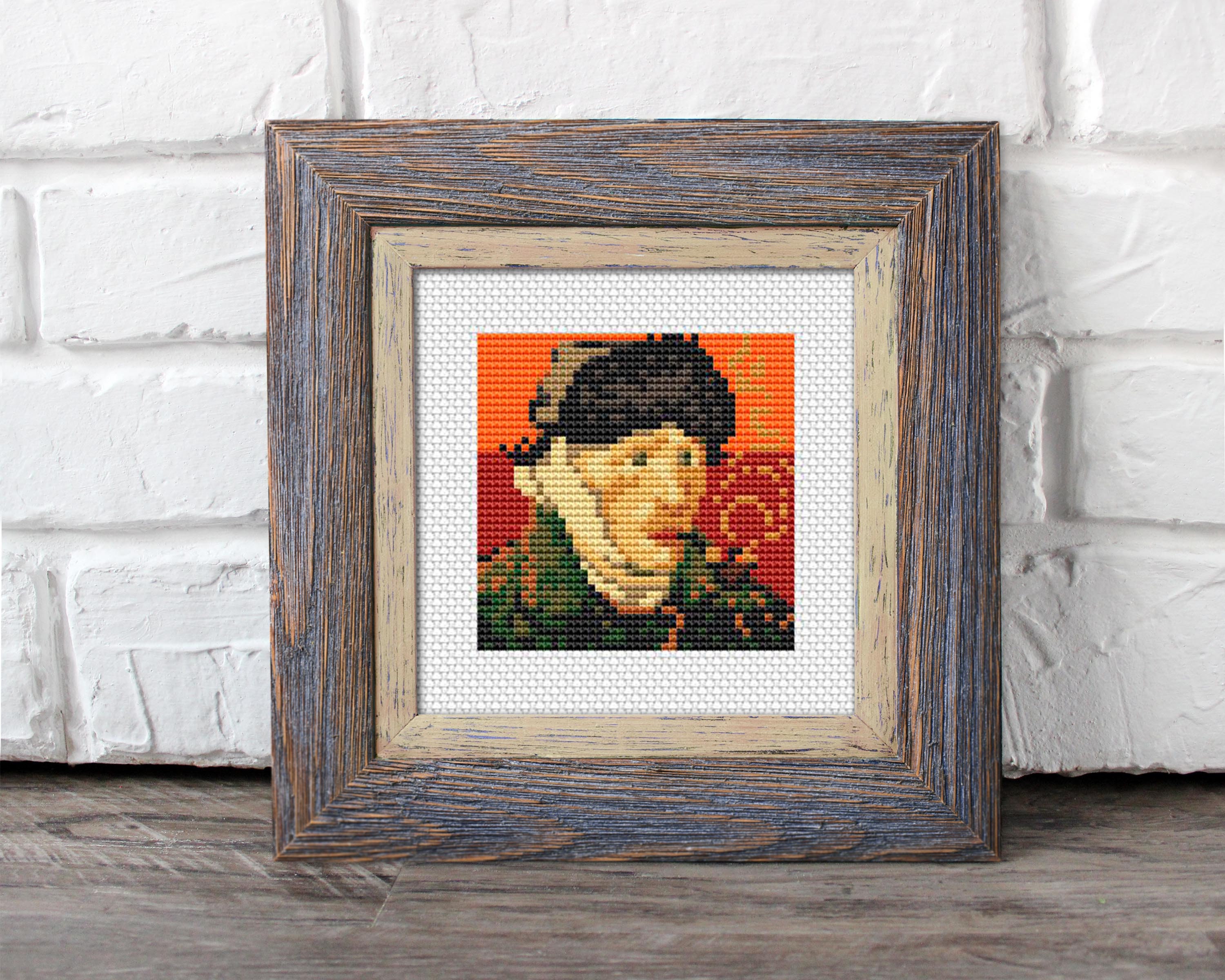 Masterpiece Tiny Cross Stith Mini Painting by Van Gogh Set of - Etsy