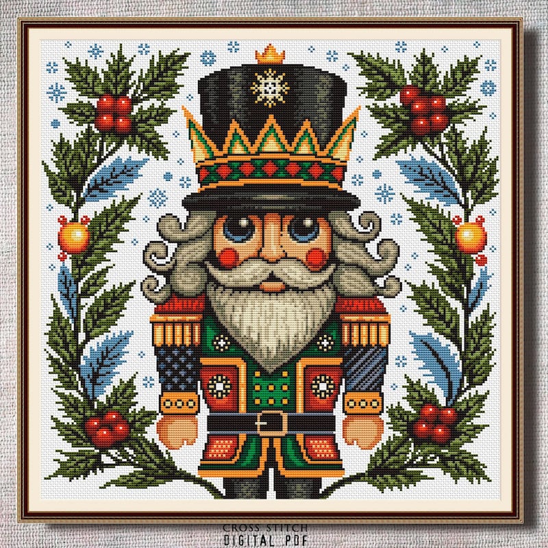 Nutcracker Cross Stitch - Etsy