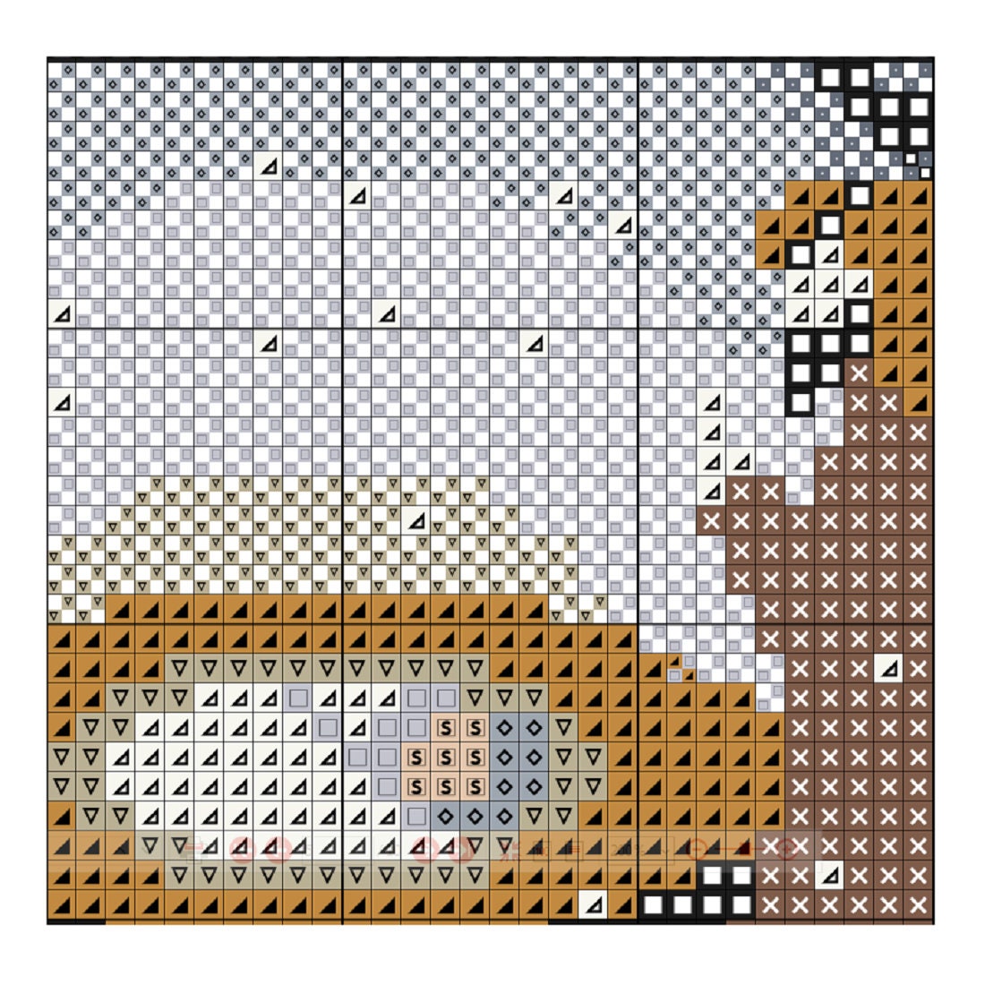 Nativity Cross Stitch Pattern – Christmas Embroidery PDF, Modern Manger ...