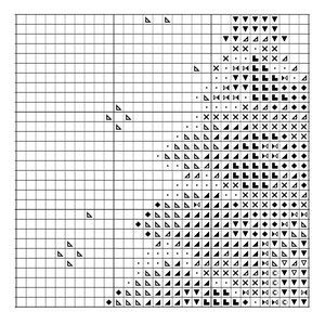 Cross Stitch Pattern Blue Gingerbread House Christmas Cross Stitch ...