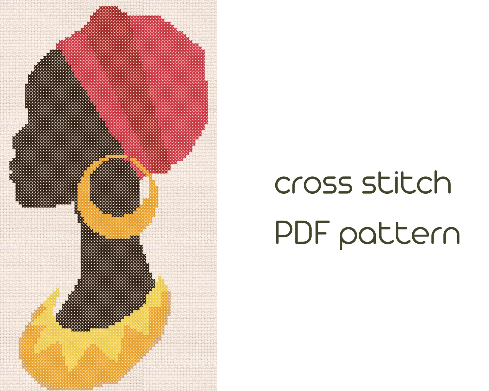 African Cross Stitch Pattern Girl Cross Stich PDF Pattern - Etsy