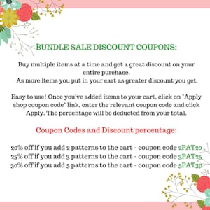 Cross Stitch Pattern Set 4 Seasons Triptych Spring Summer Autumn Winter ...