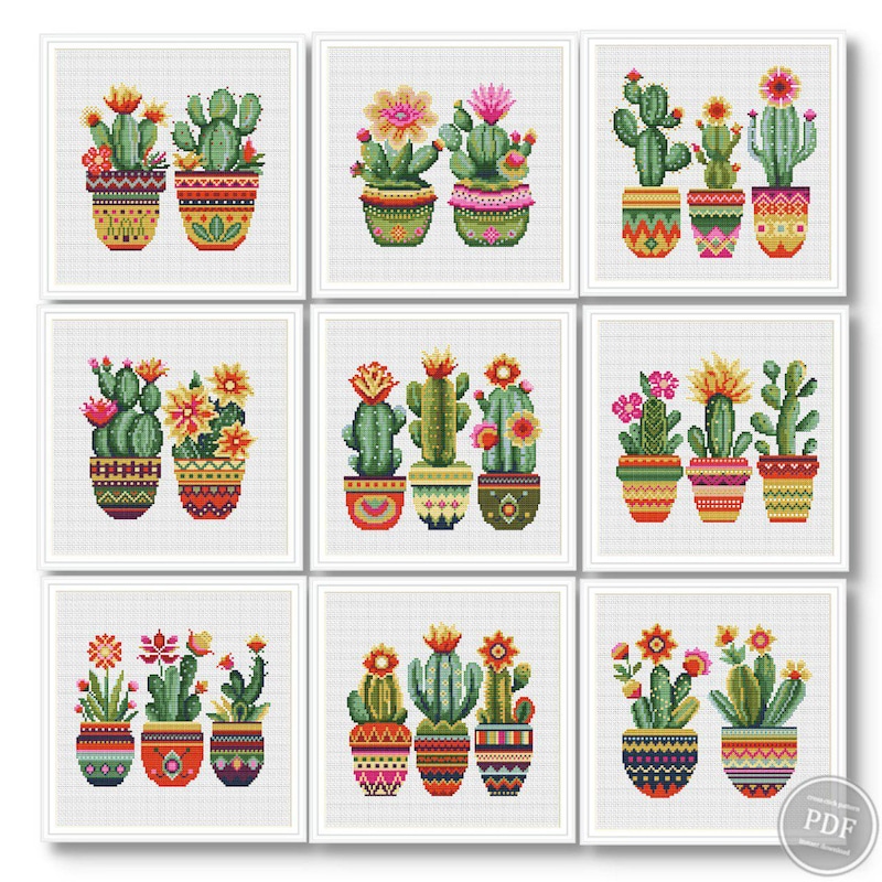 Cross Stitch Mexican Art - Etsy