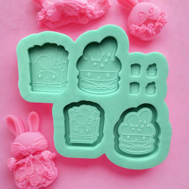 Burger Silicone Molds - Etsy