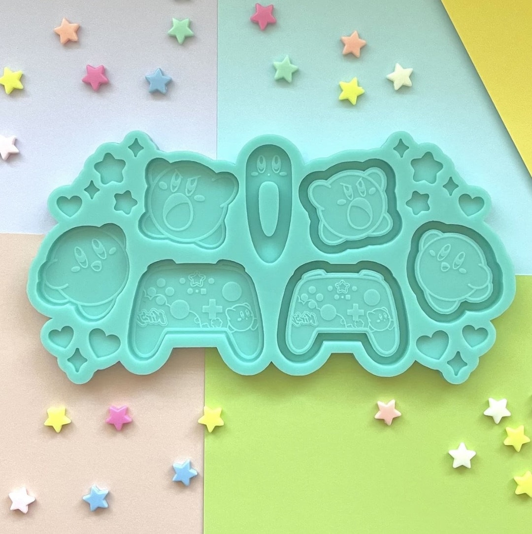 Pink Puff Mixed Palette Silicone Mold - Etsy