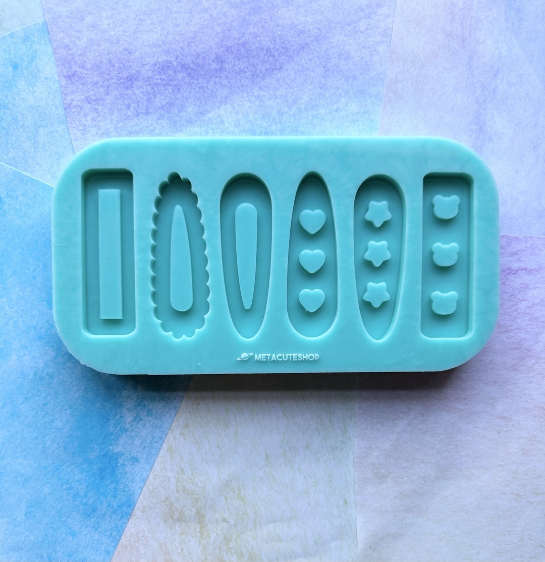 Shaker Barrette/clip Silicone Mold - Etsy