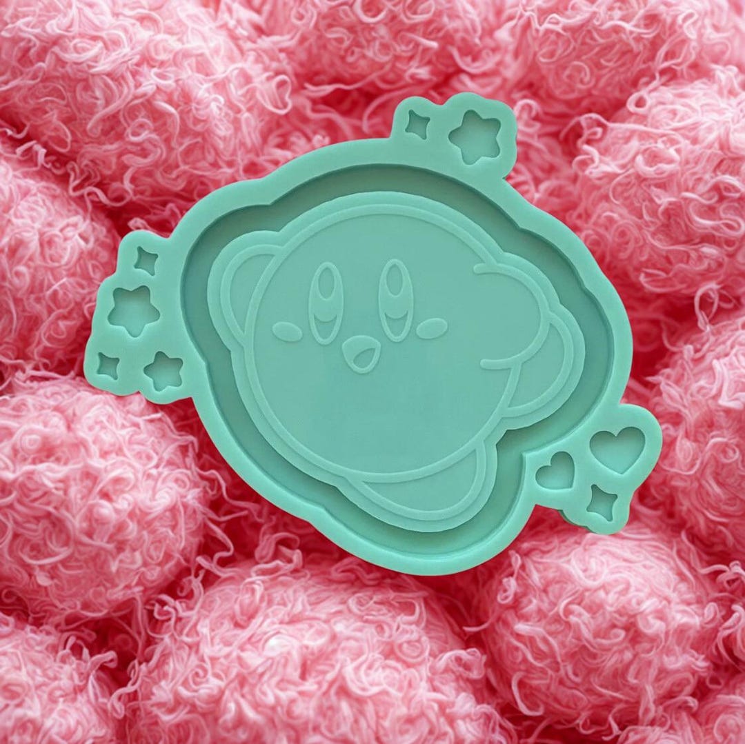 Pink Puff Trinket Tray Silicone Mold - Etsy