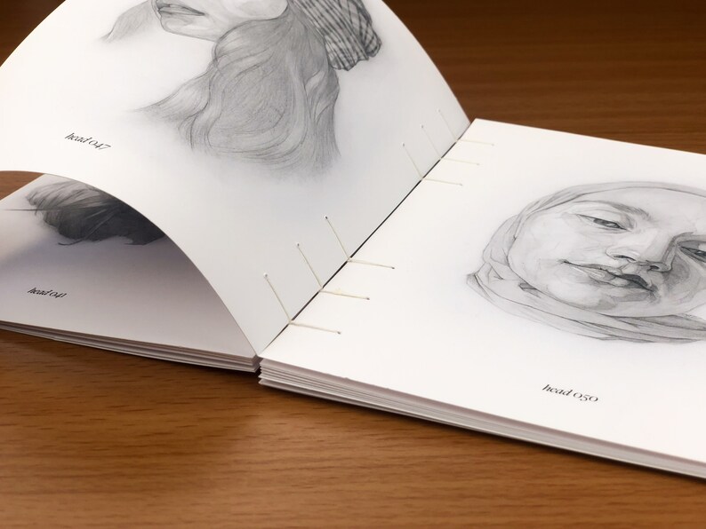 Zine/art Book Everything the Heads Taught Me 100 Heads Challenge - Etsy