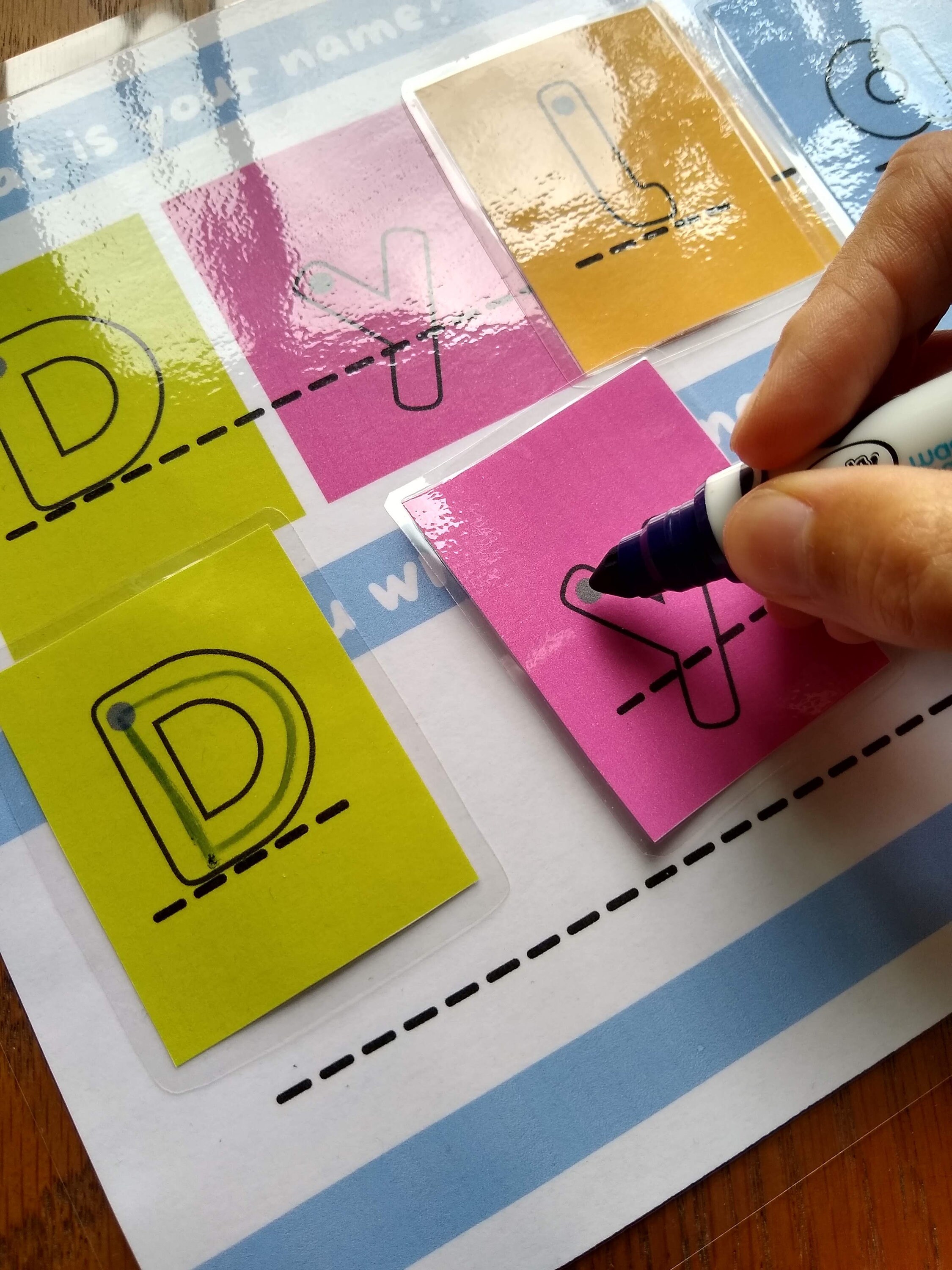 Personalised Name Writing Pack - Etsy