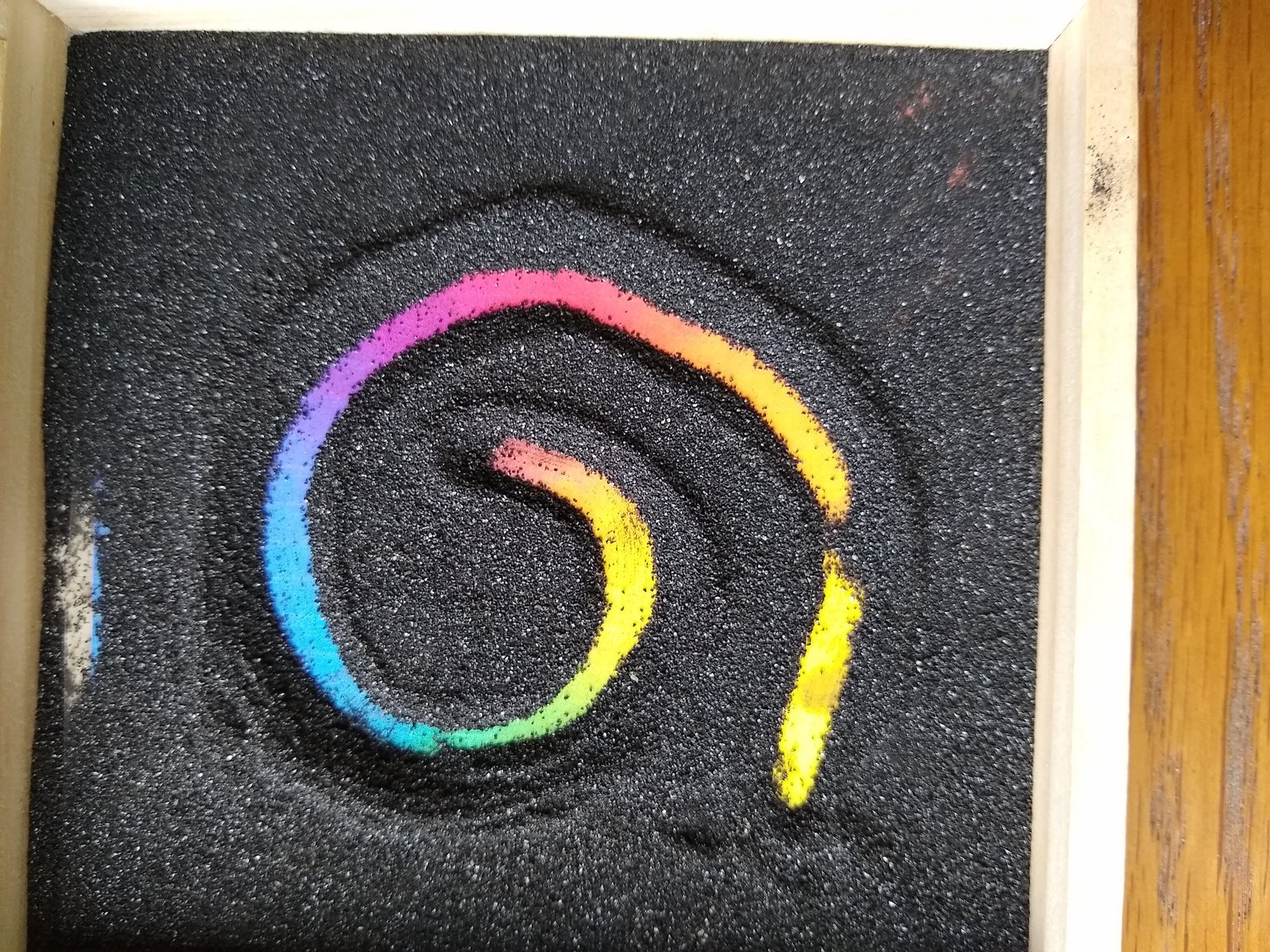 Mark Making Mini Sand Tray Set Montessori Writing - Etsy UK