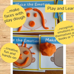 Recognising Emotions Learning Pack Emotions Flashcards and Playdough ...