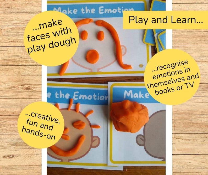 Recognising Emotions Learning Pack - Emotions Flashcards and Playdough ...