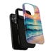 Ocean Sunset Phone Case: Coastal Watercolor Art, Beach Lover Gift - Etsy