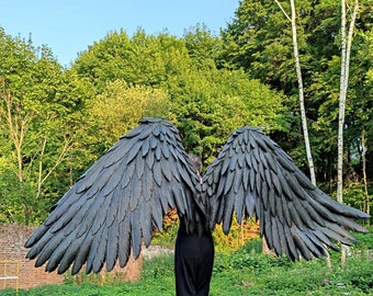 Large Raven Wings - Etsy