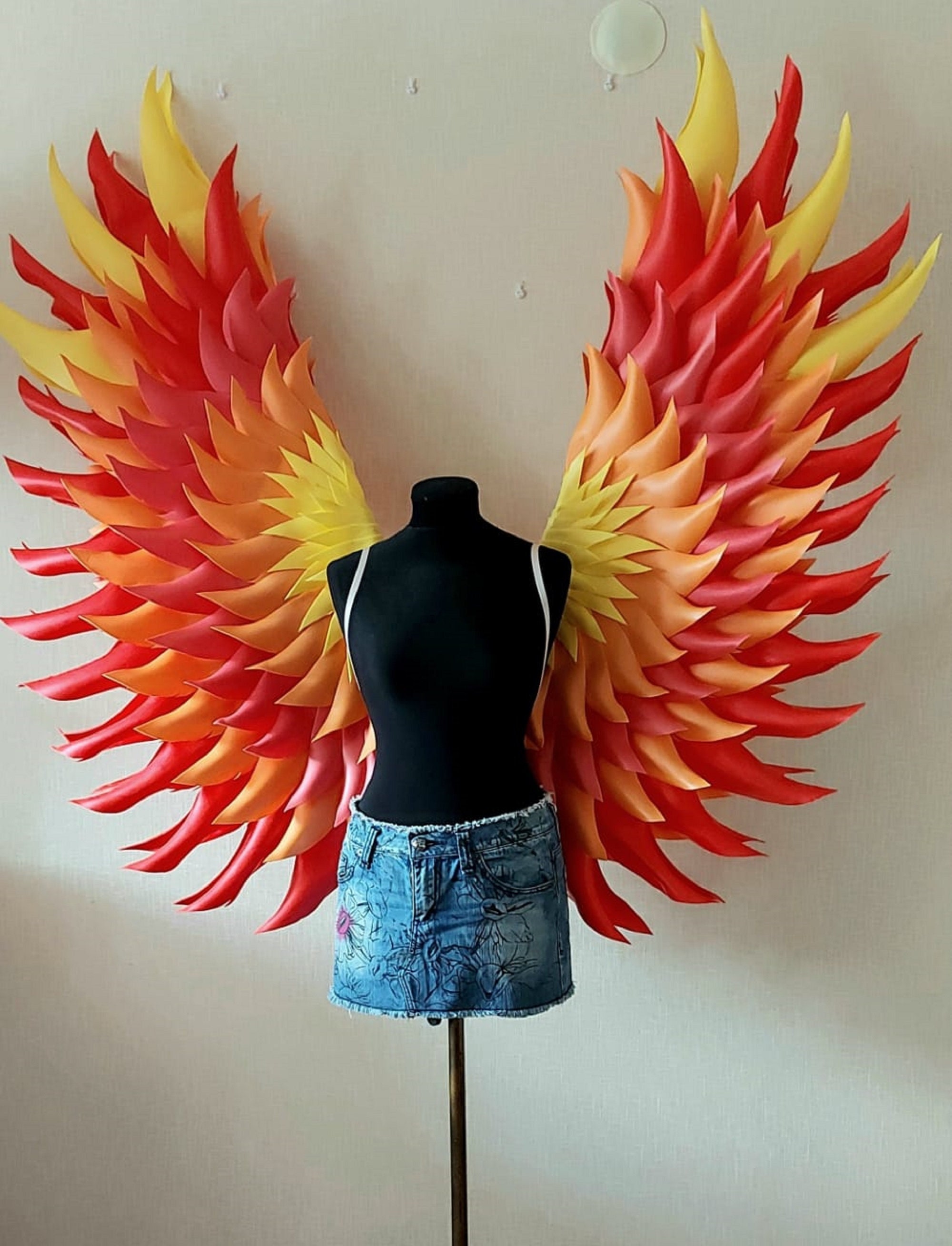 Angel Wings On Fire