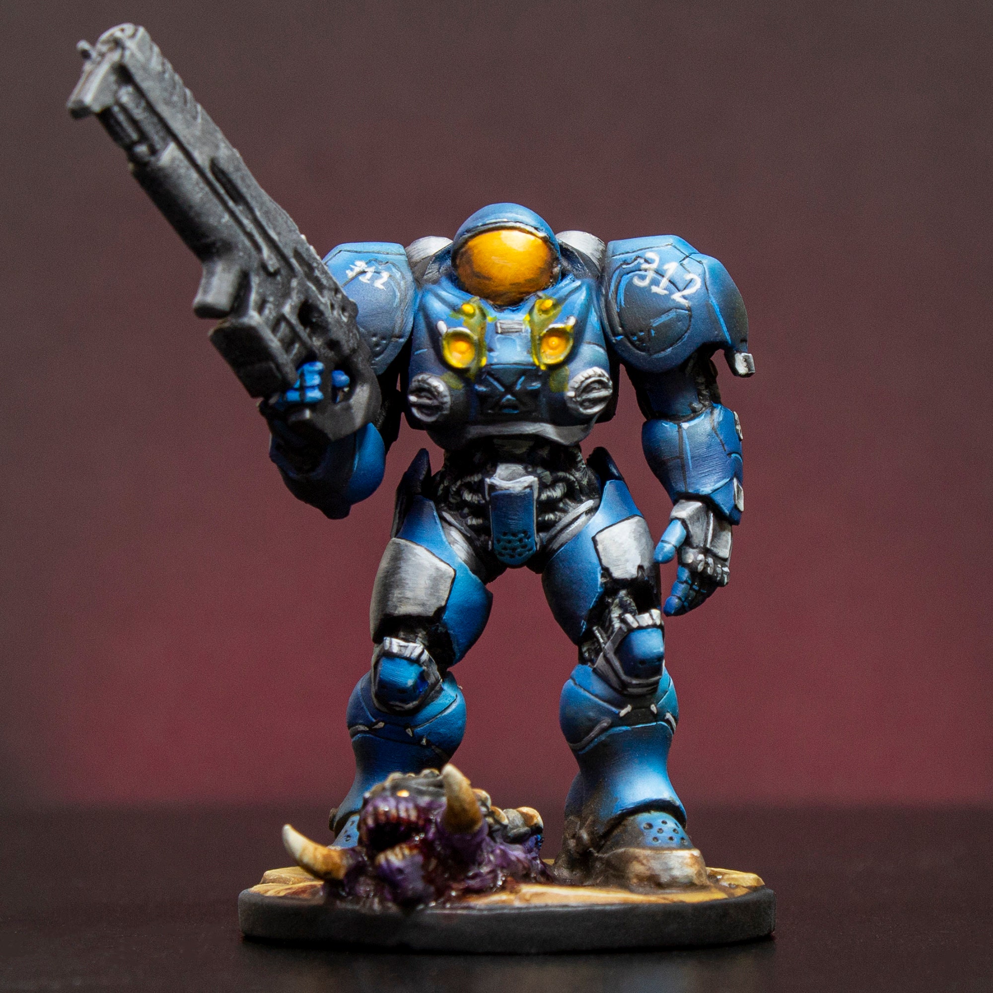 Marine Terran From Starcraft Metal Miniature Hand Paint - Etsy Australia