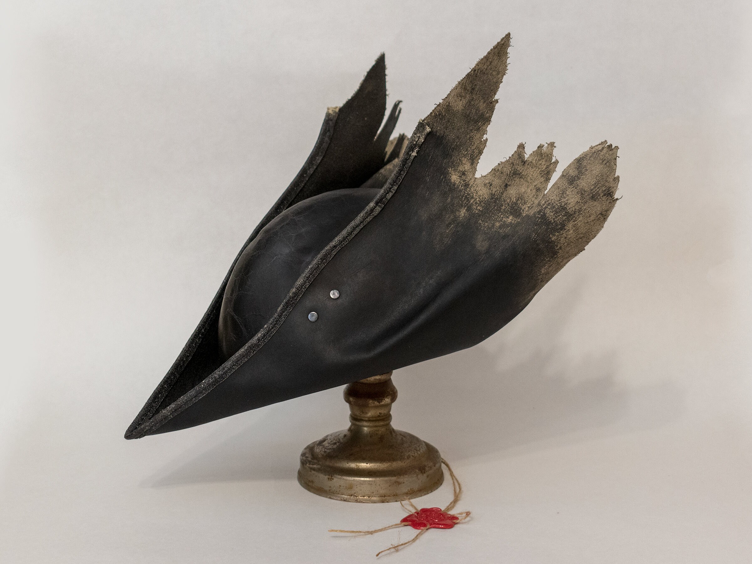 Hunter Leather Hat V.3 Inspired Bloodborne / Tricorne - Etsy