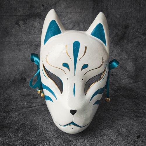 Kitsune Mask - Etsy