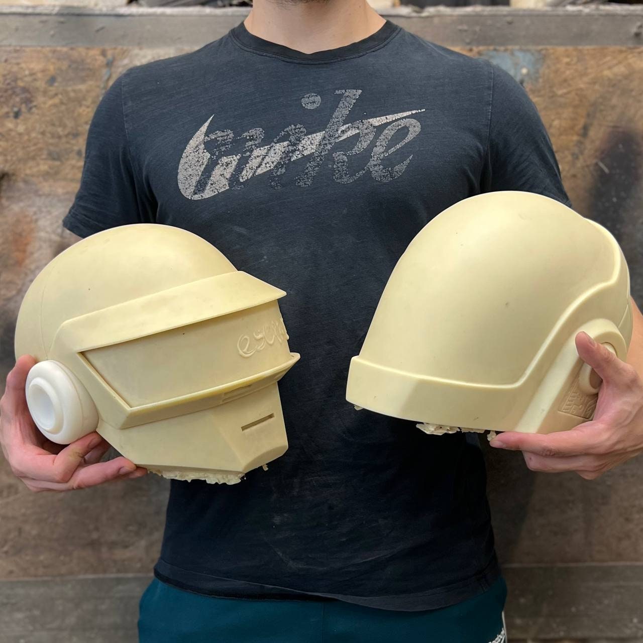 Daft Punk Helmet Homemade
