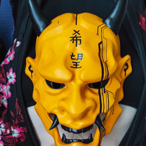 Hannya Mask - Etsy