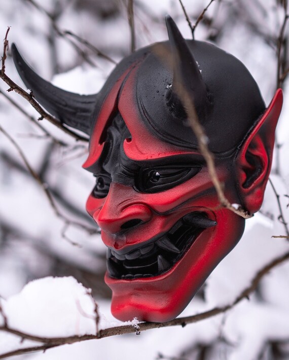 Red Hannya Mask