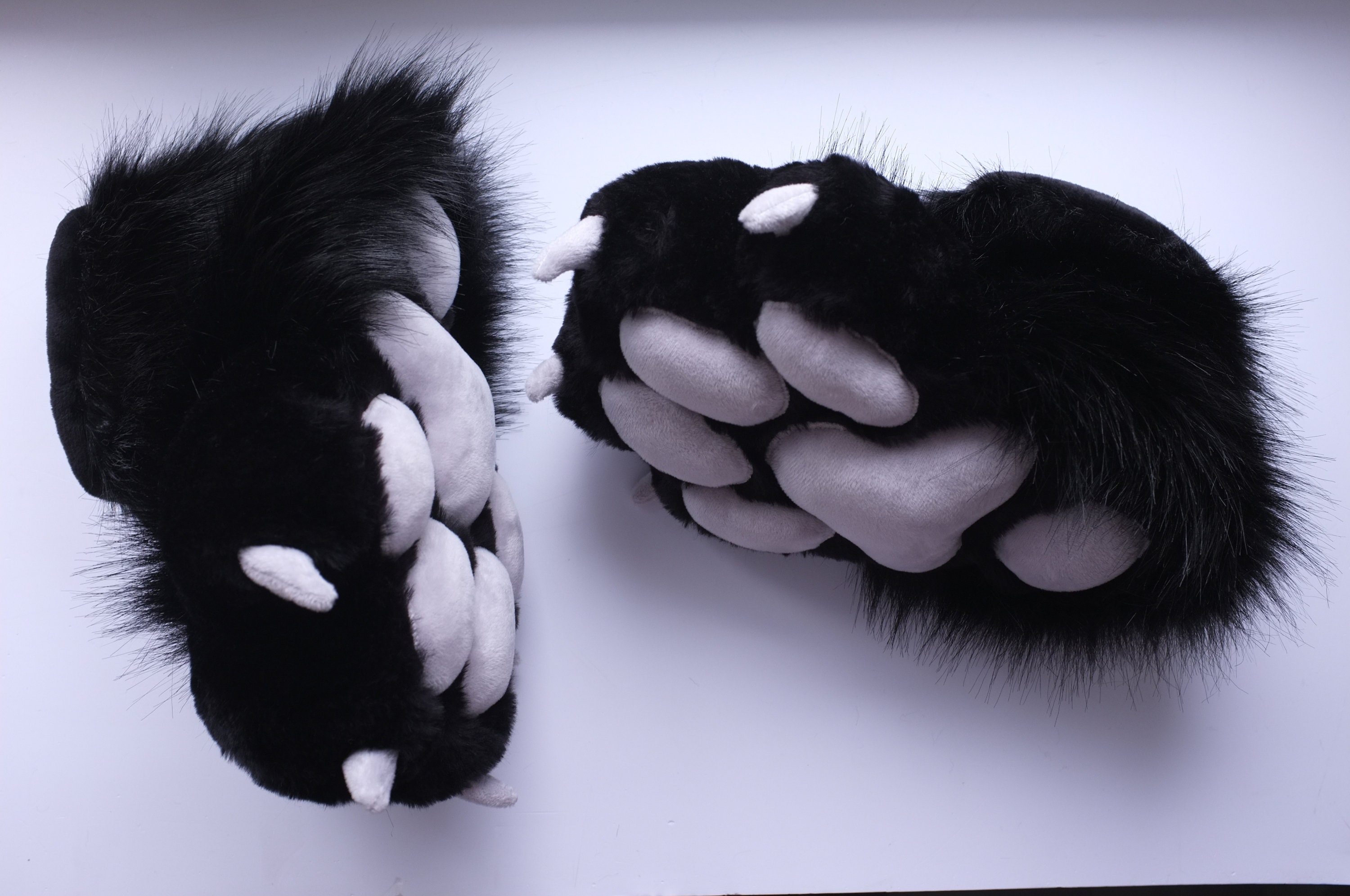 Black Fursuit Paws Fursuit Partial Black Fursuit Feet Paws - Etsy UK