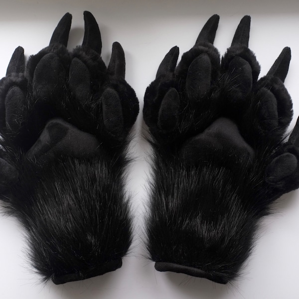 Black Fursuit Paws - Etsy
