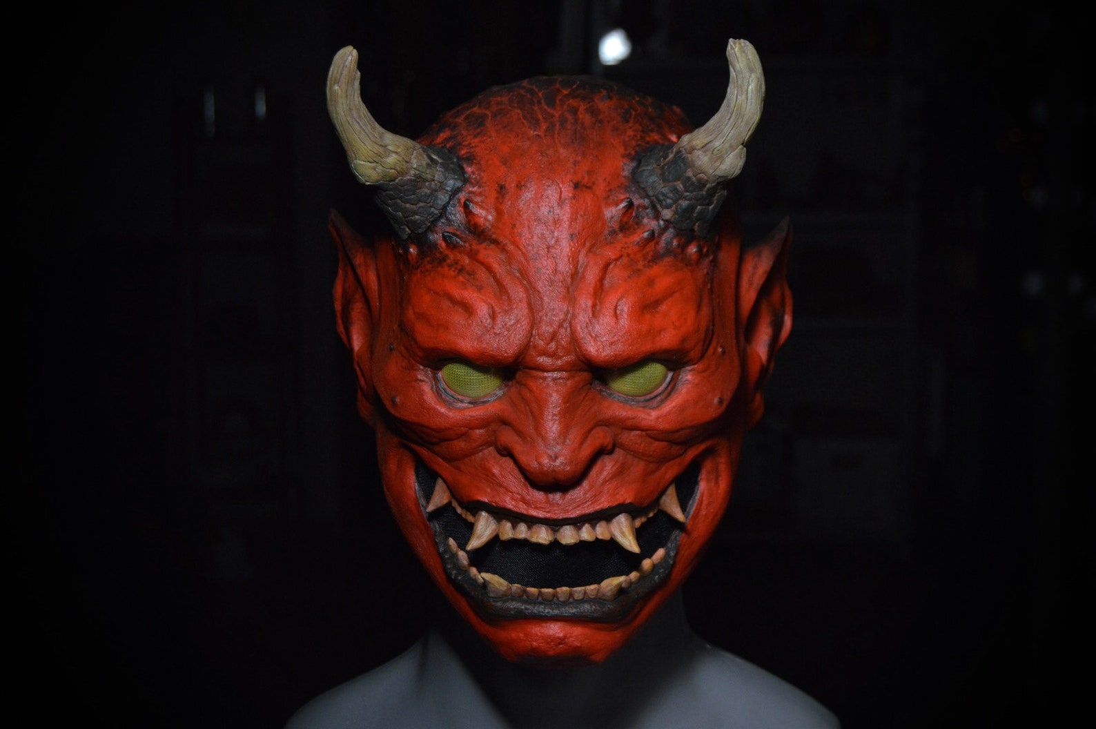 Oni Japaneese Mask / Hannya Mask/ Halloween Mask - Etsy