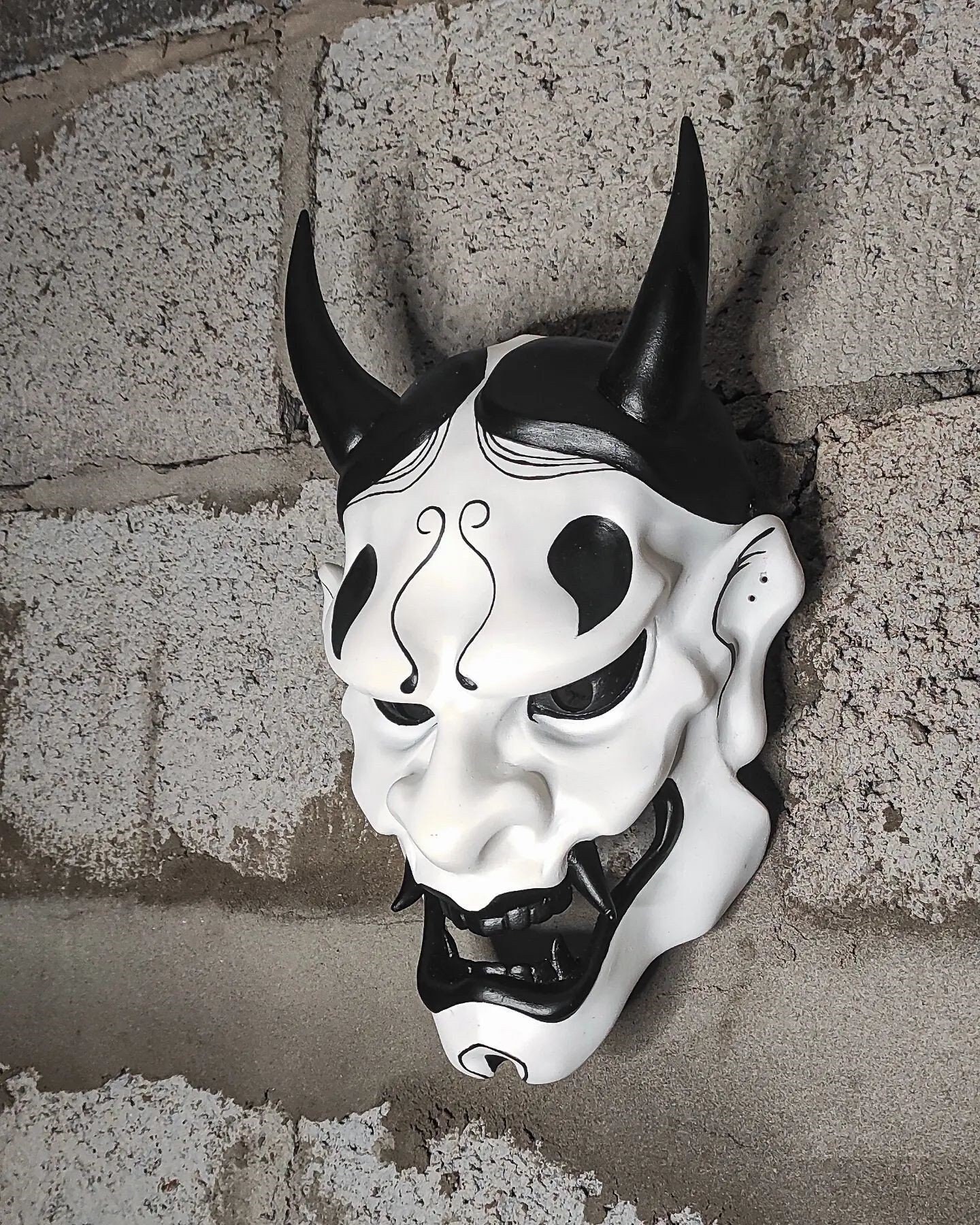 White Hannya Mask