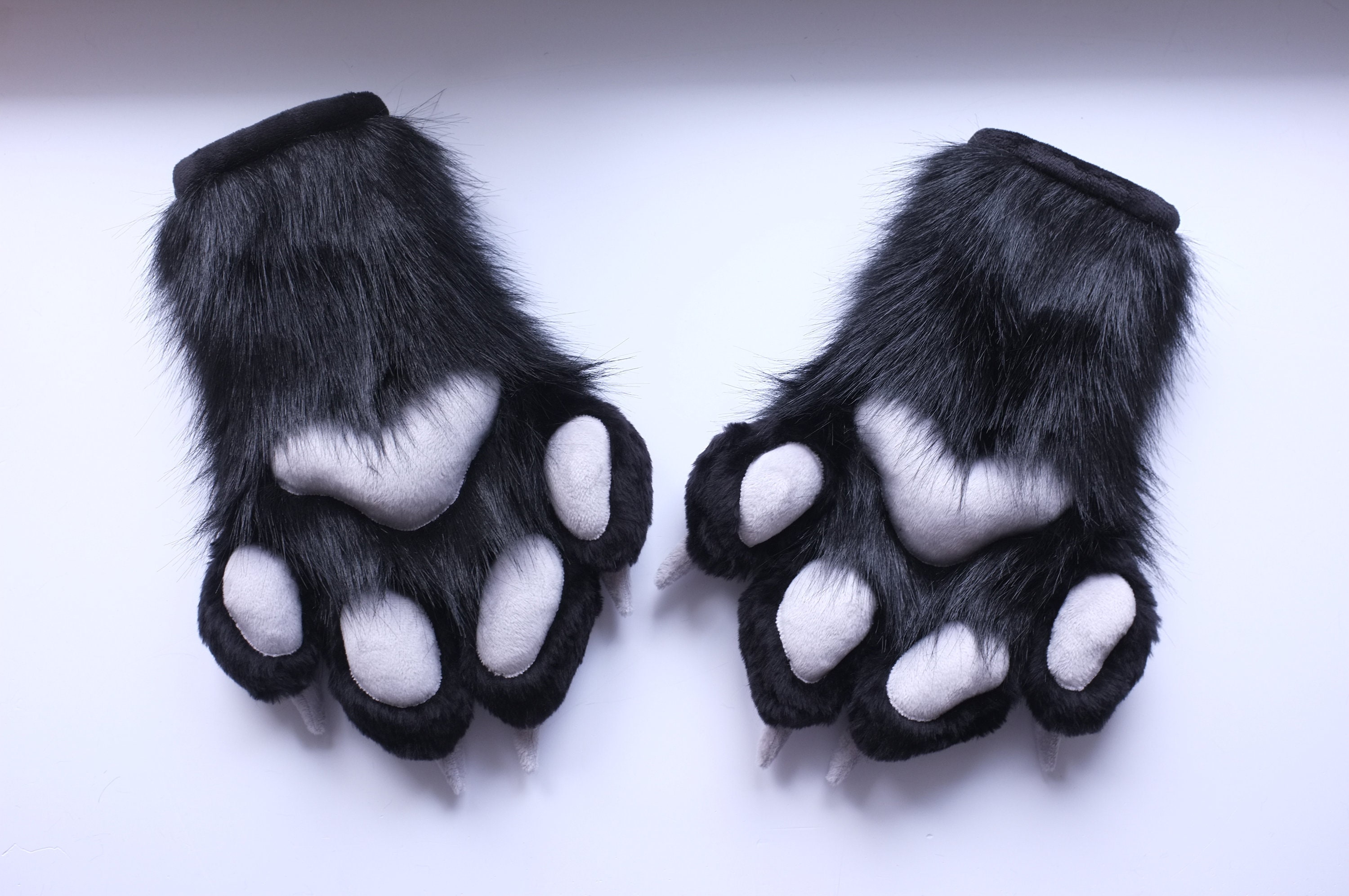 Black Fursuit Paws Fursuit Partial Black Fursuit Feet Paws - Etsy UK