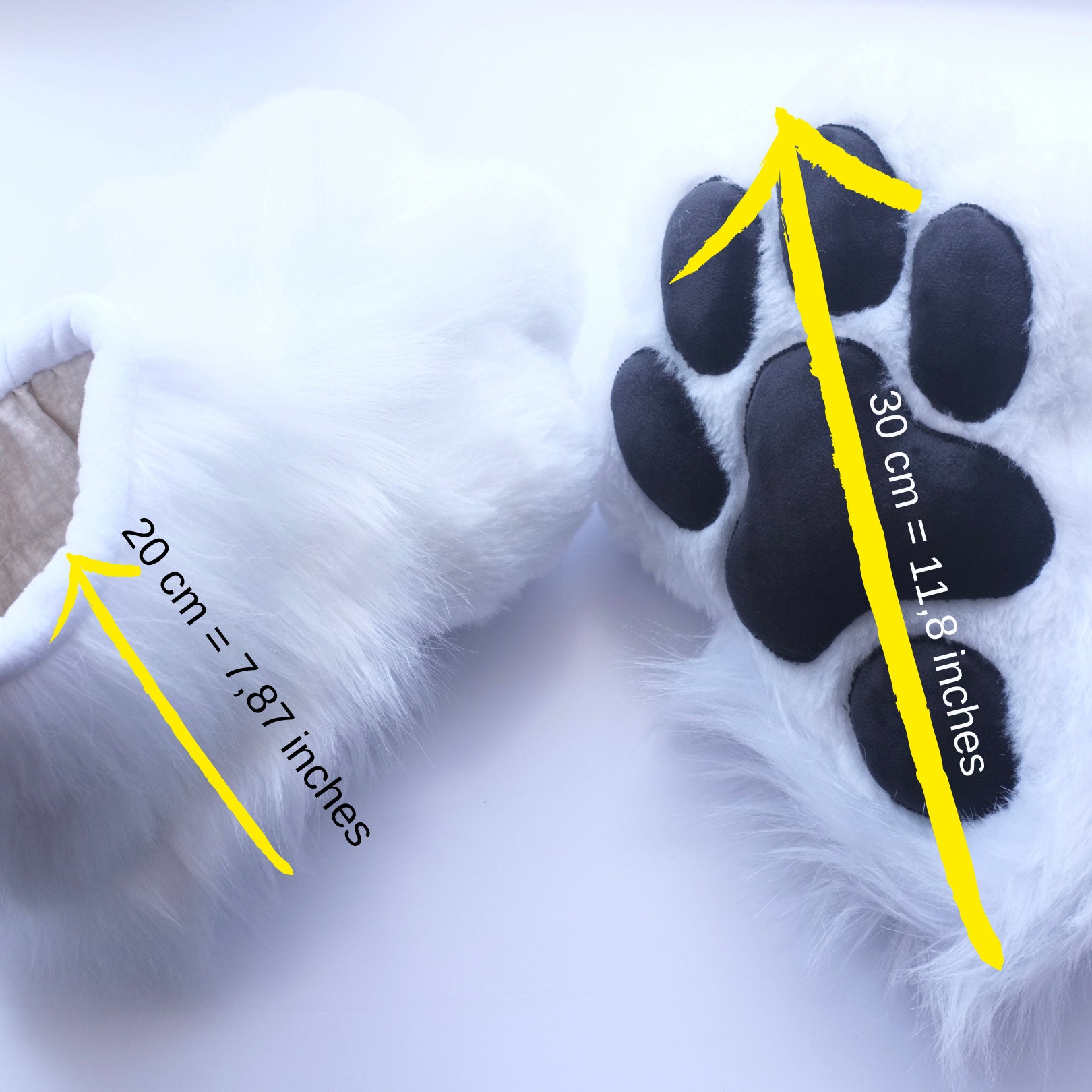 White Fursuit Feet Paws Indoor Feet Paws Furry Feet Paws - Etsy Ireland