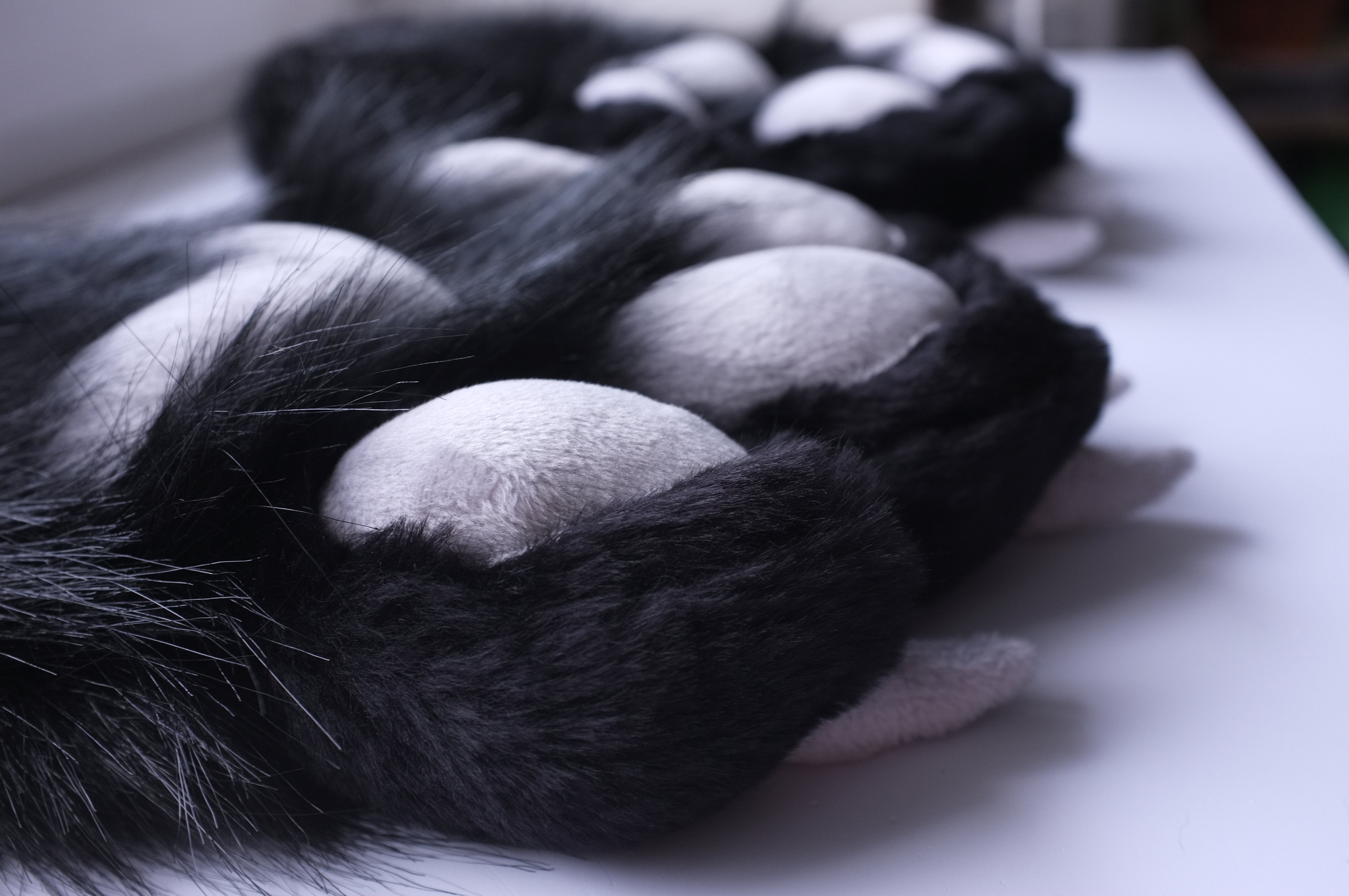 Black Fursuit Paws Fursuit Partial Black Fursuit Feet Paws - Etsy UK