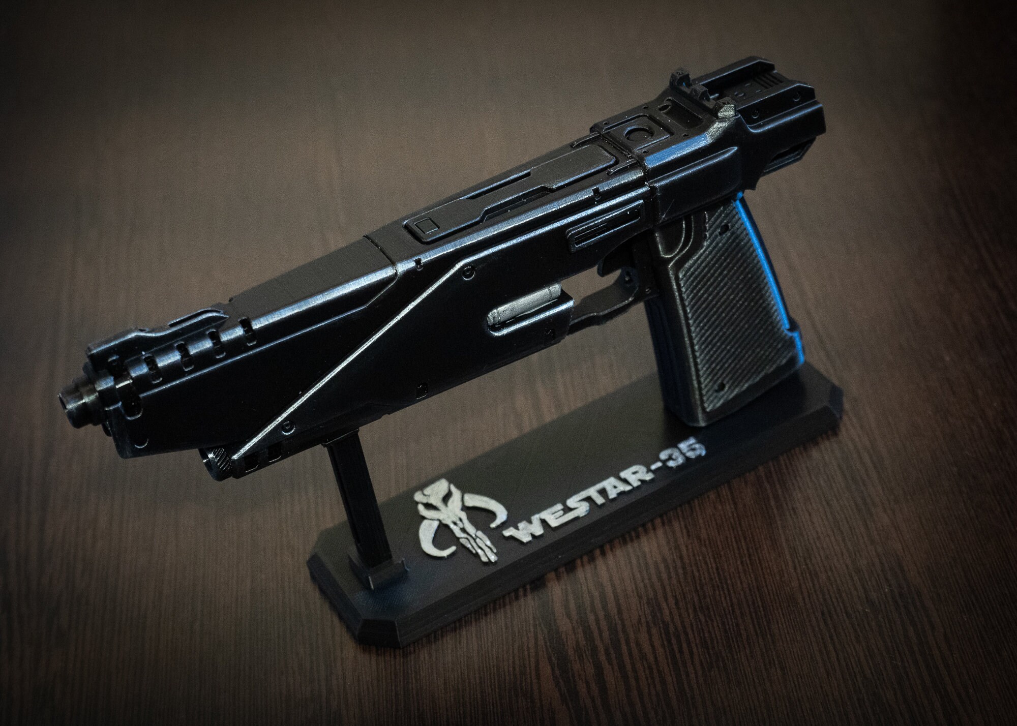 Westar 35 Blaster Pistol With Leather Holster Star Wars - Etsy UK