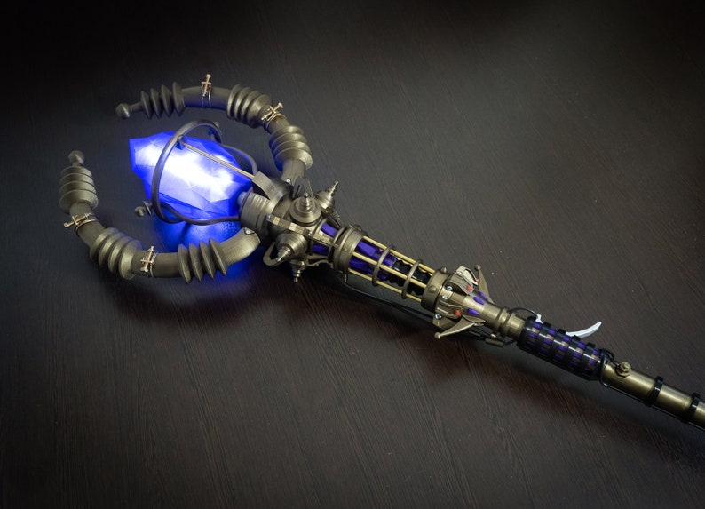 Staff of Lightning - Etsy