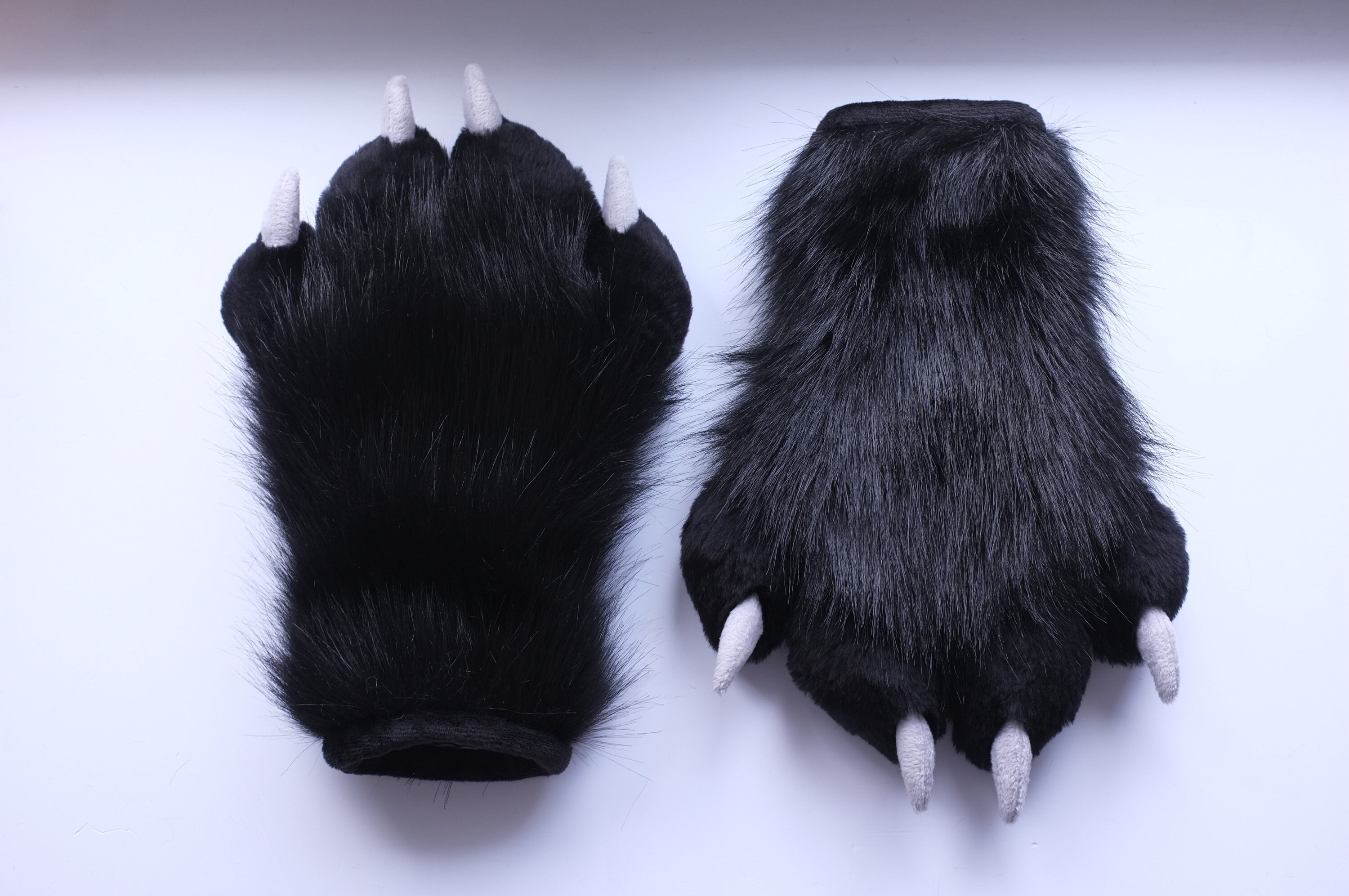 Black Fursuit Paws Fursuit Partial Black Fursuit Feet Paws - Etsy UK