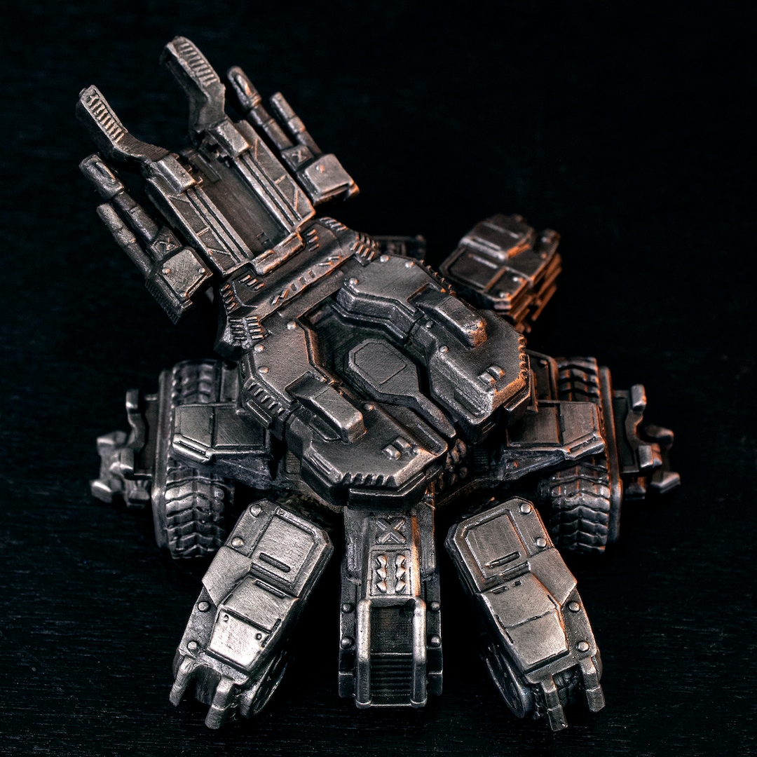 Siege Tank Terran From Starcraft Metal Miniature - Etsy
