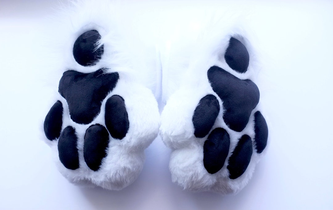White Fursuit Feet Paws Indoor Feet Paws Furry Feet Paws - Etsy Ireland