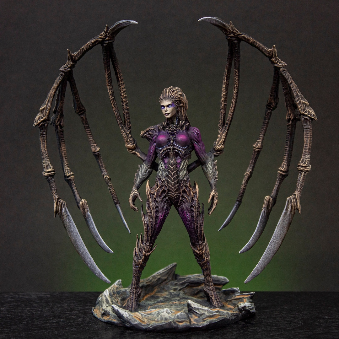 Sarah Kerrigan Zerg From Starcraft Metal Miniature Hand - Etsy