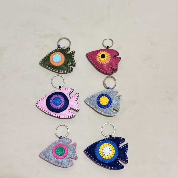 Felt Keychain - Etsy