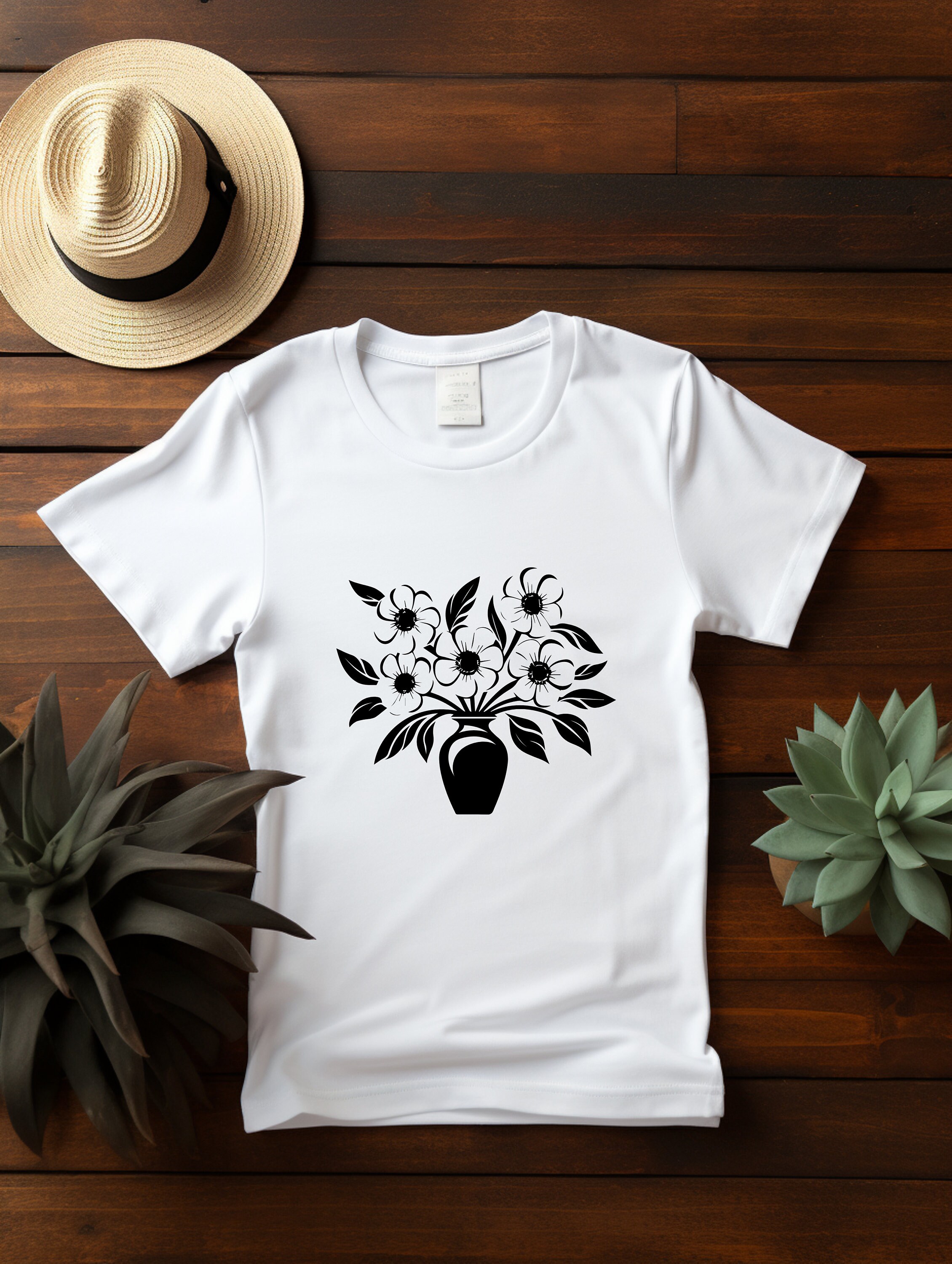 6 Flowers Svg, Bouquets Svg, Wildflowers Svg, Plants, Flower Svg ...