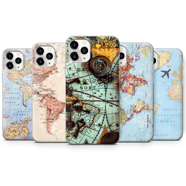 Digital Map Case - Etsy