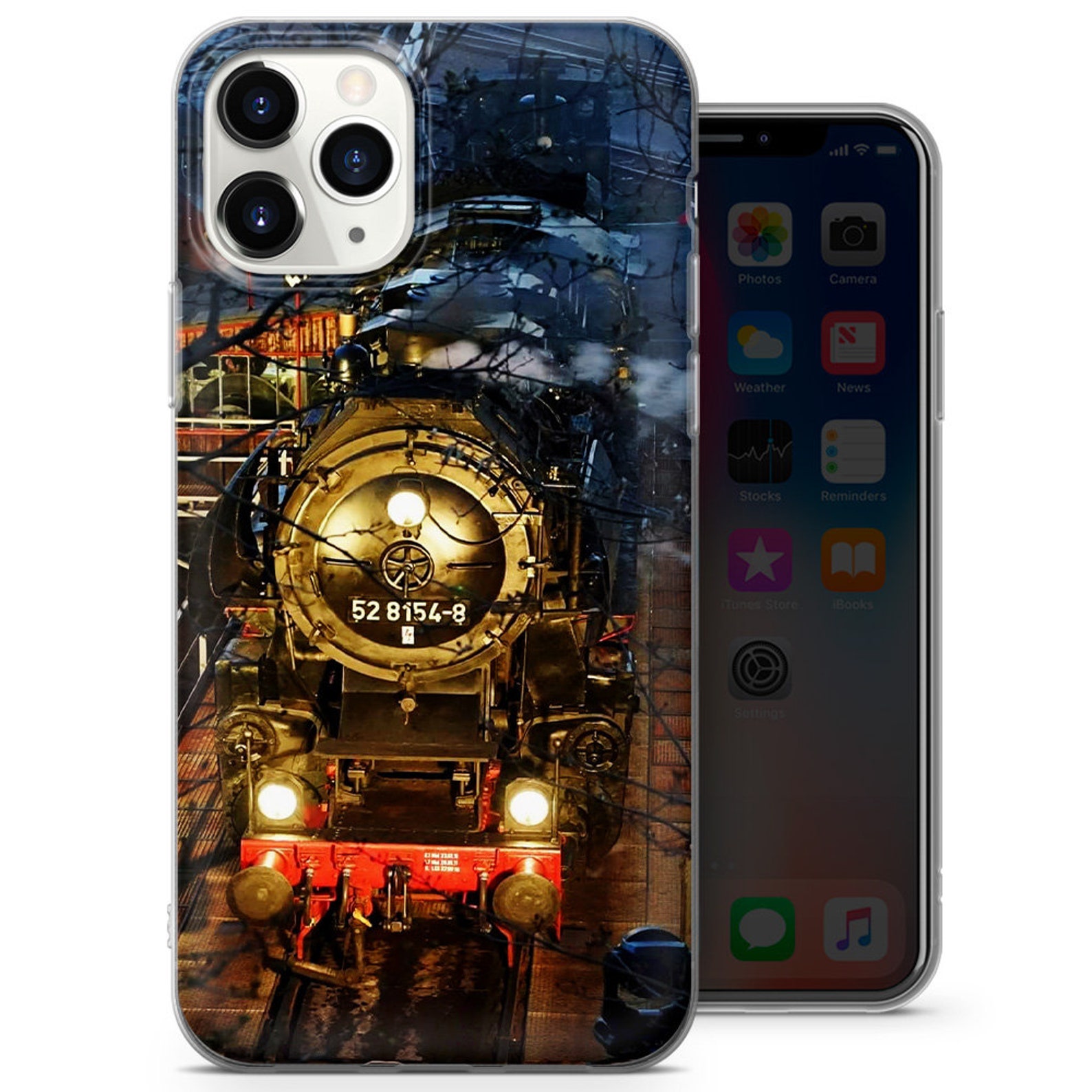 Train Phone Case Cover Fit for Iphone14 13 12 11 Pro 12 Pro13 XR XS X 7 ...