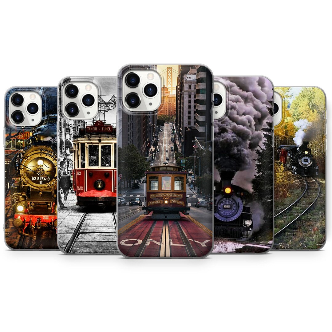 Train Phone Case Cover Fit for Iphone14 13 12 11 Pro 12 Pro13 XR XS X 7 ...